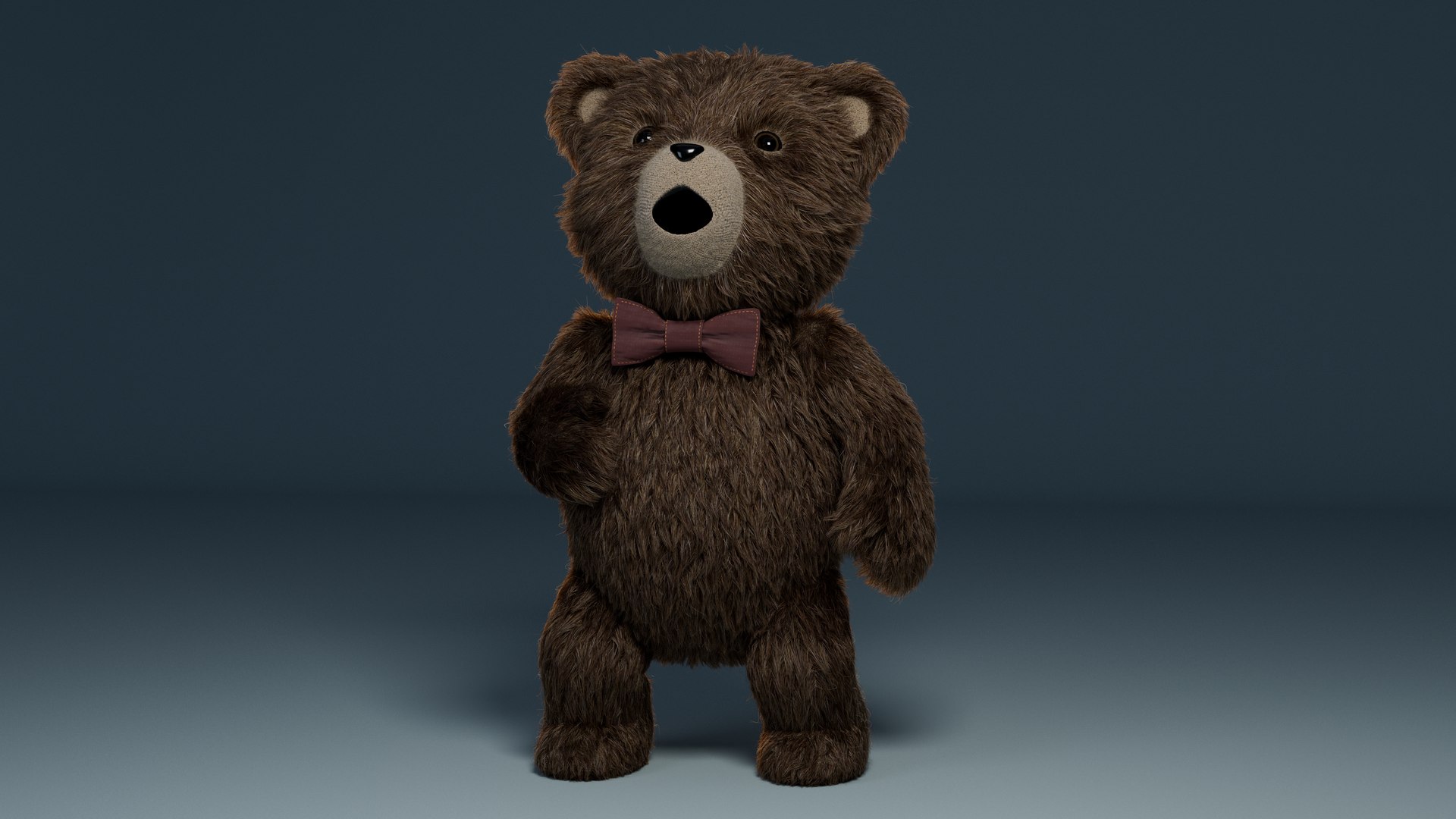 TeddyBear Groomed Rig - Xgen Maya model - TurboSquid 2112199
