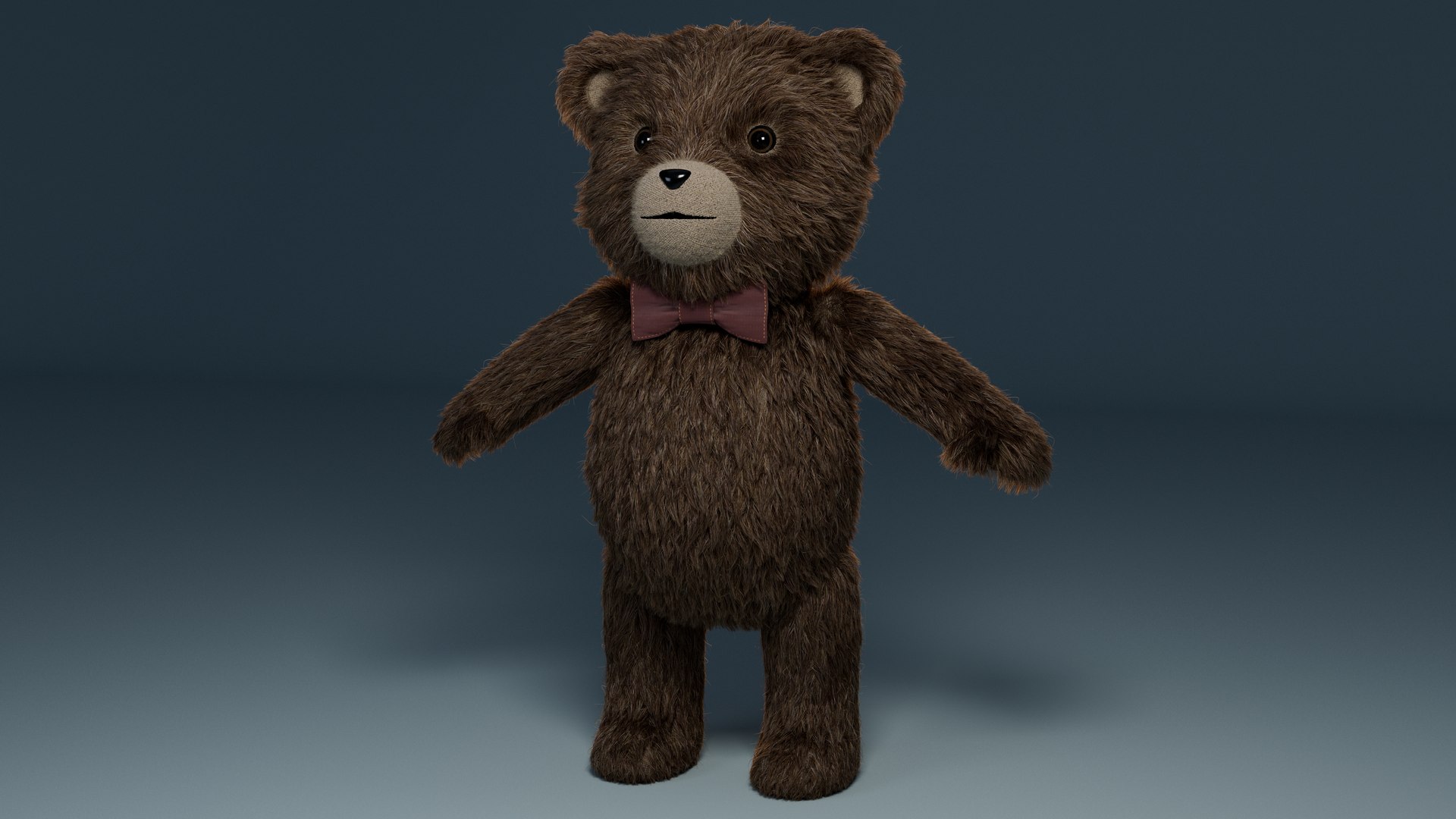 TeddyBear Groomed Rig - Xgen Maya model - TurboSquid 2112199