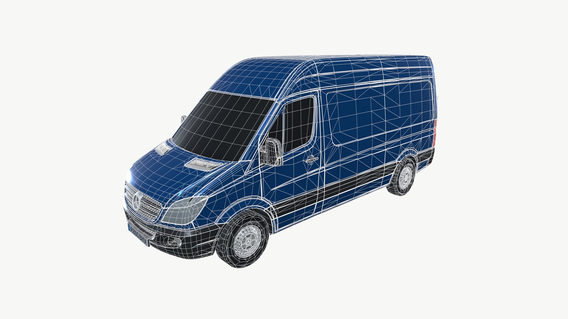 3D Benz Sprinter - TurboSquid 2271719