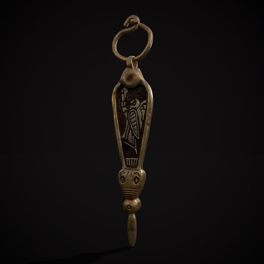 Medieval Spoon Pendant 3D model - TurboSquid 2078219