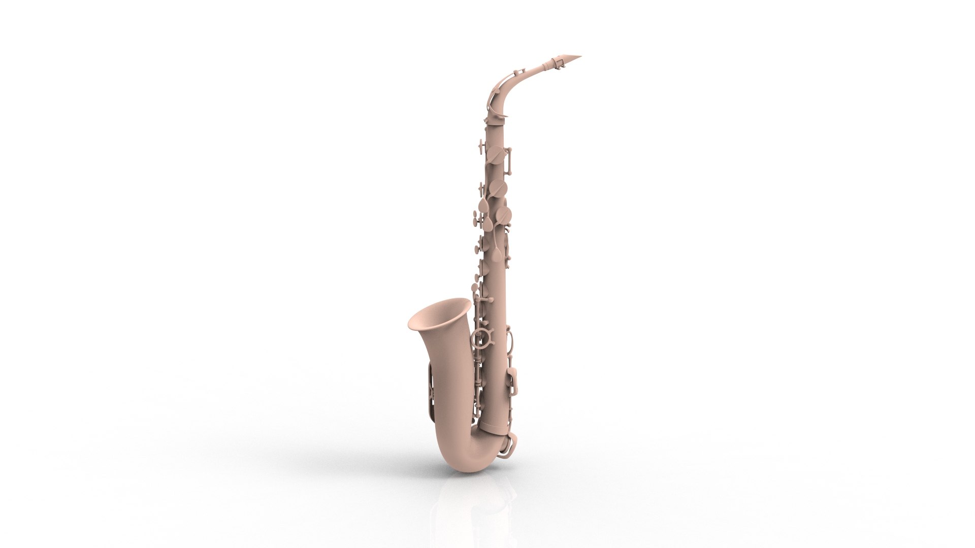 3D Saxophone - TurboSquid 2130708