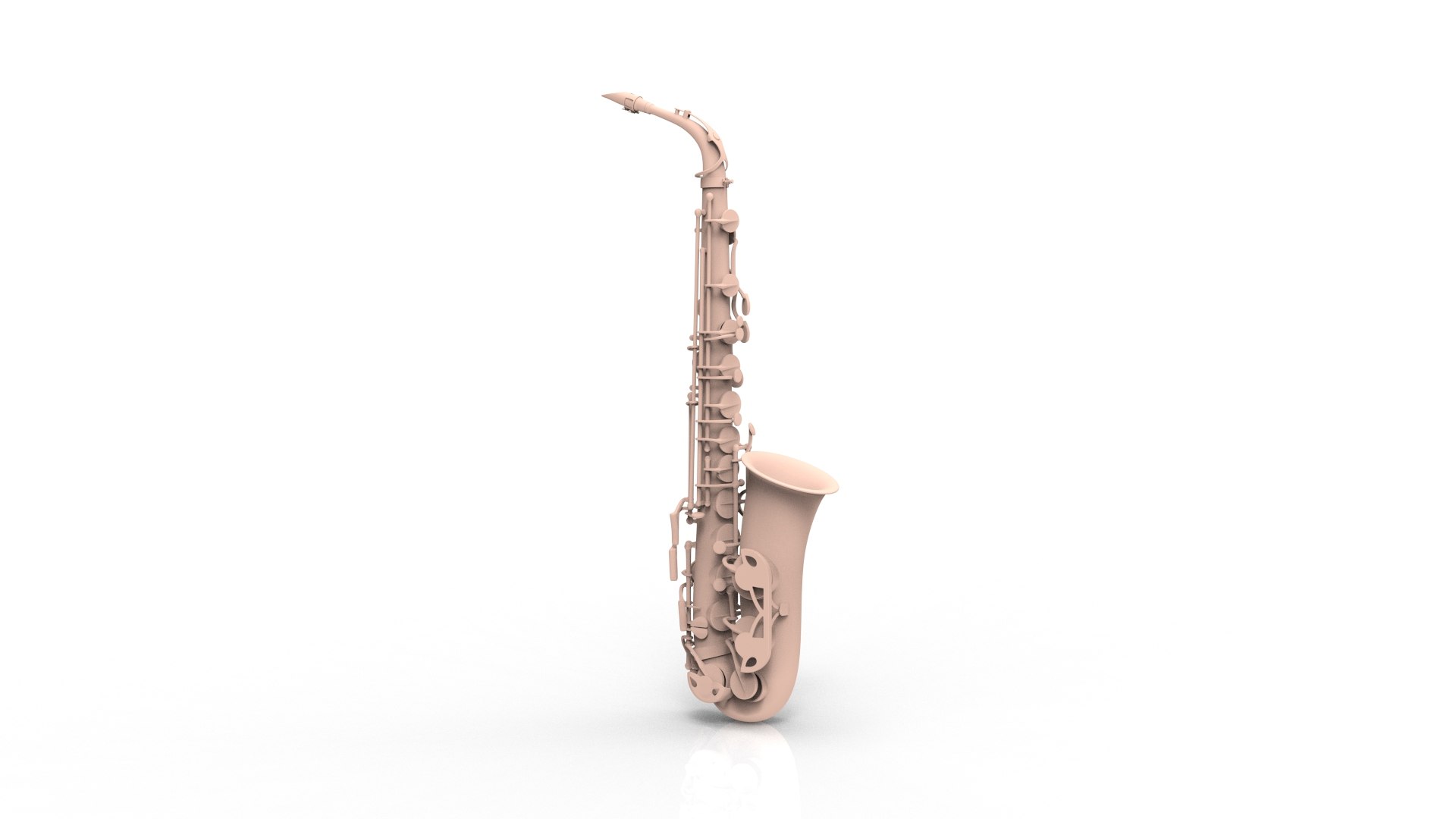 3D Saxophone - TurboSquid 2130708