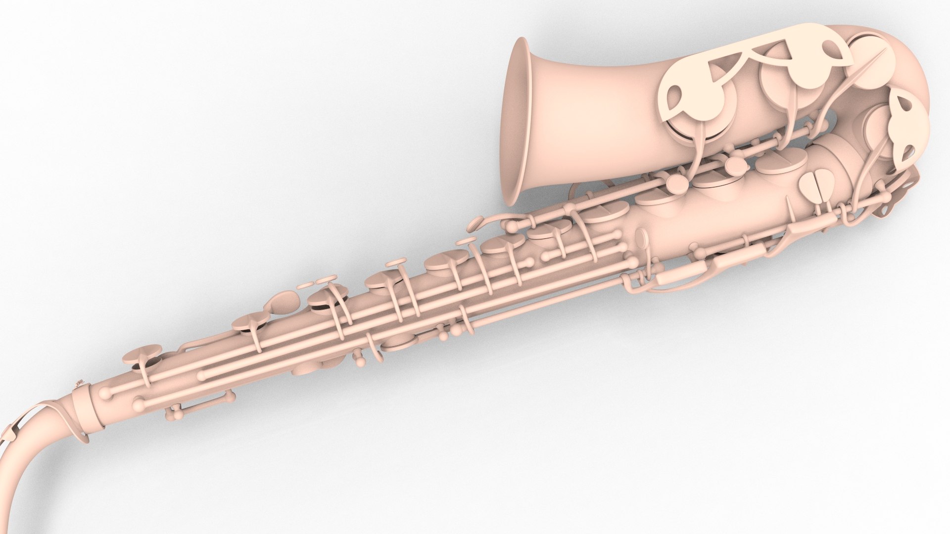 3D Saxophone - TurboSquid 2130708