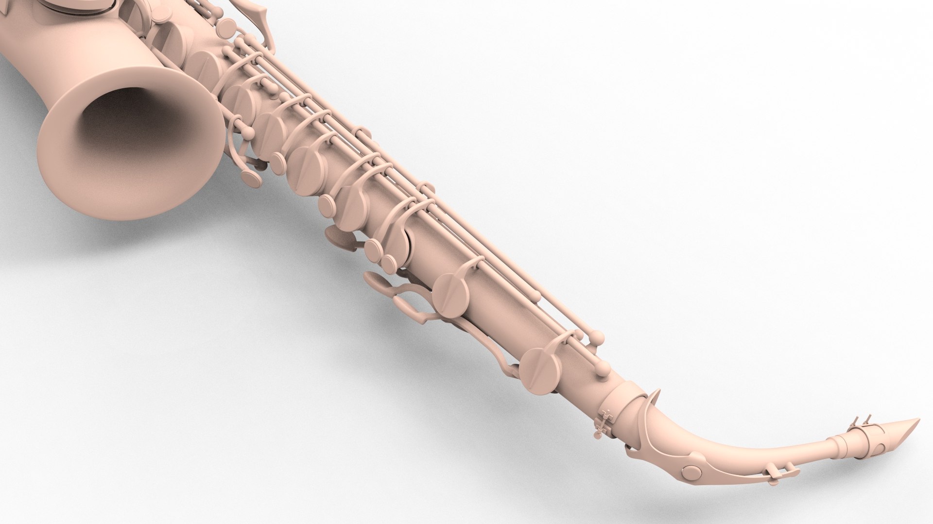 3D Saxophone - TurboSquid 2130708