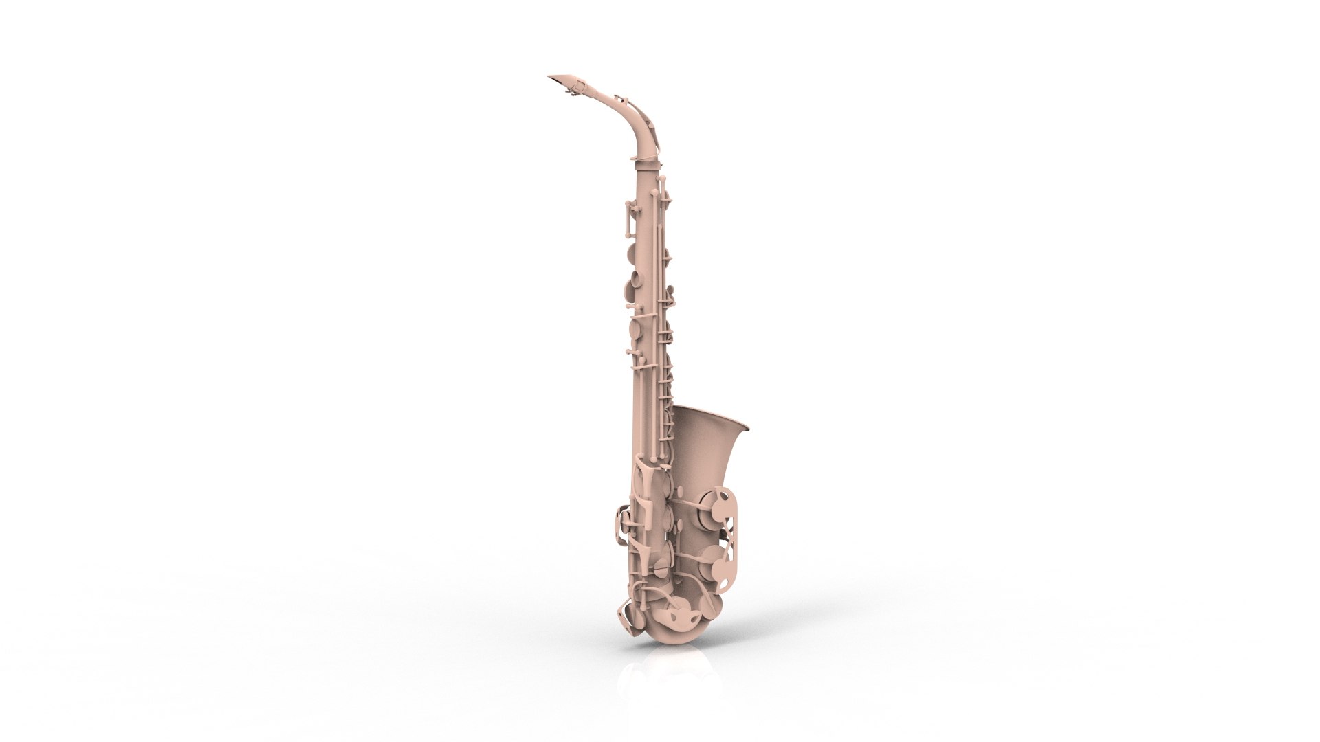 3D Saxophone - TurboSquid 2130708