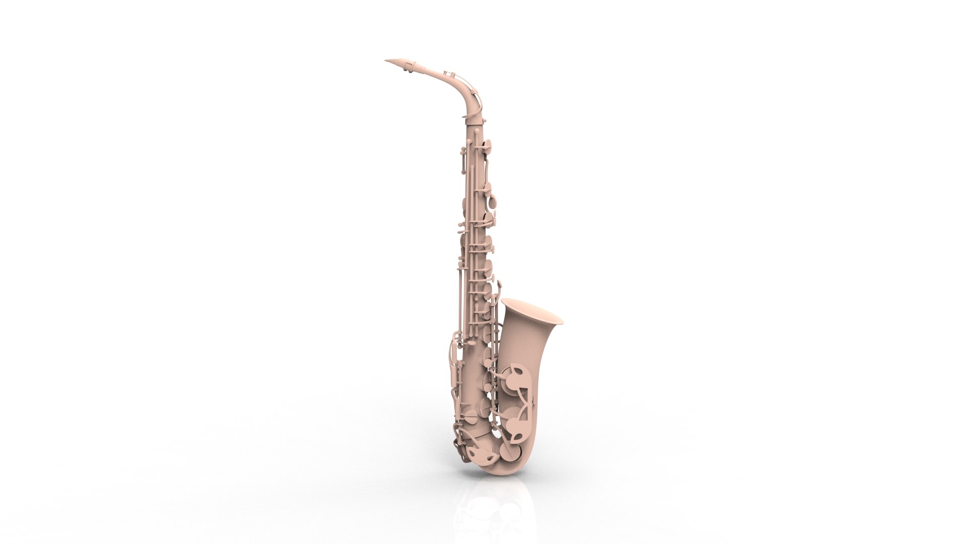 3D Saxophone - TurboSquid 2130708