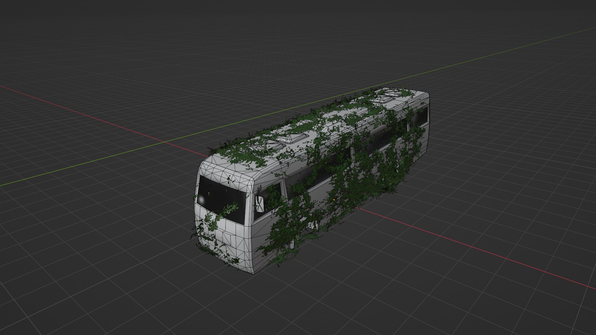 Damaged Rusted Bus 3D - TurboSquid 2034702