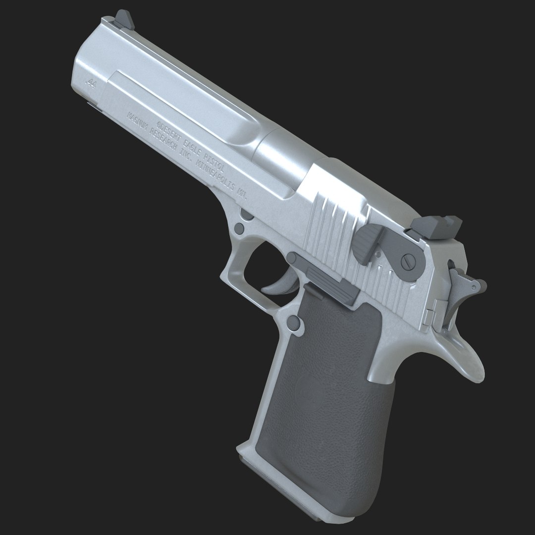 3ds max desert eagle mk7