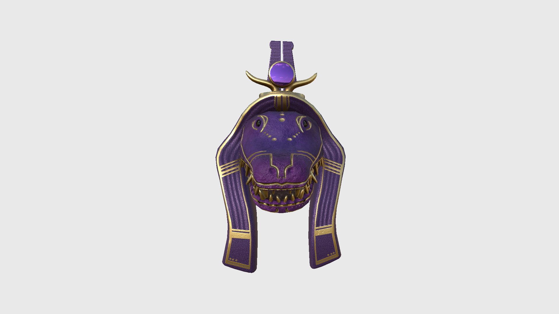 3D Model Sobek Mask A02 - Egyptian Gods Character Clothing - TurboSquid ...