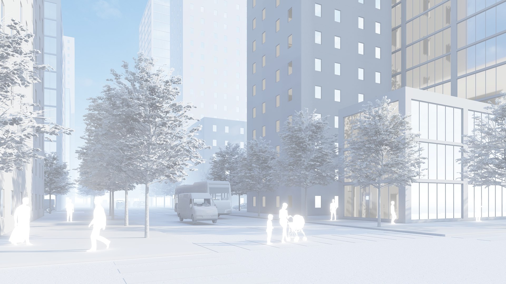 Simple Building City 3D Model - TurboSquid 1849981