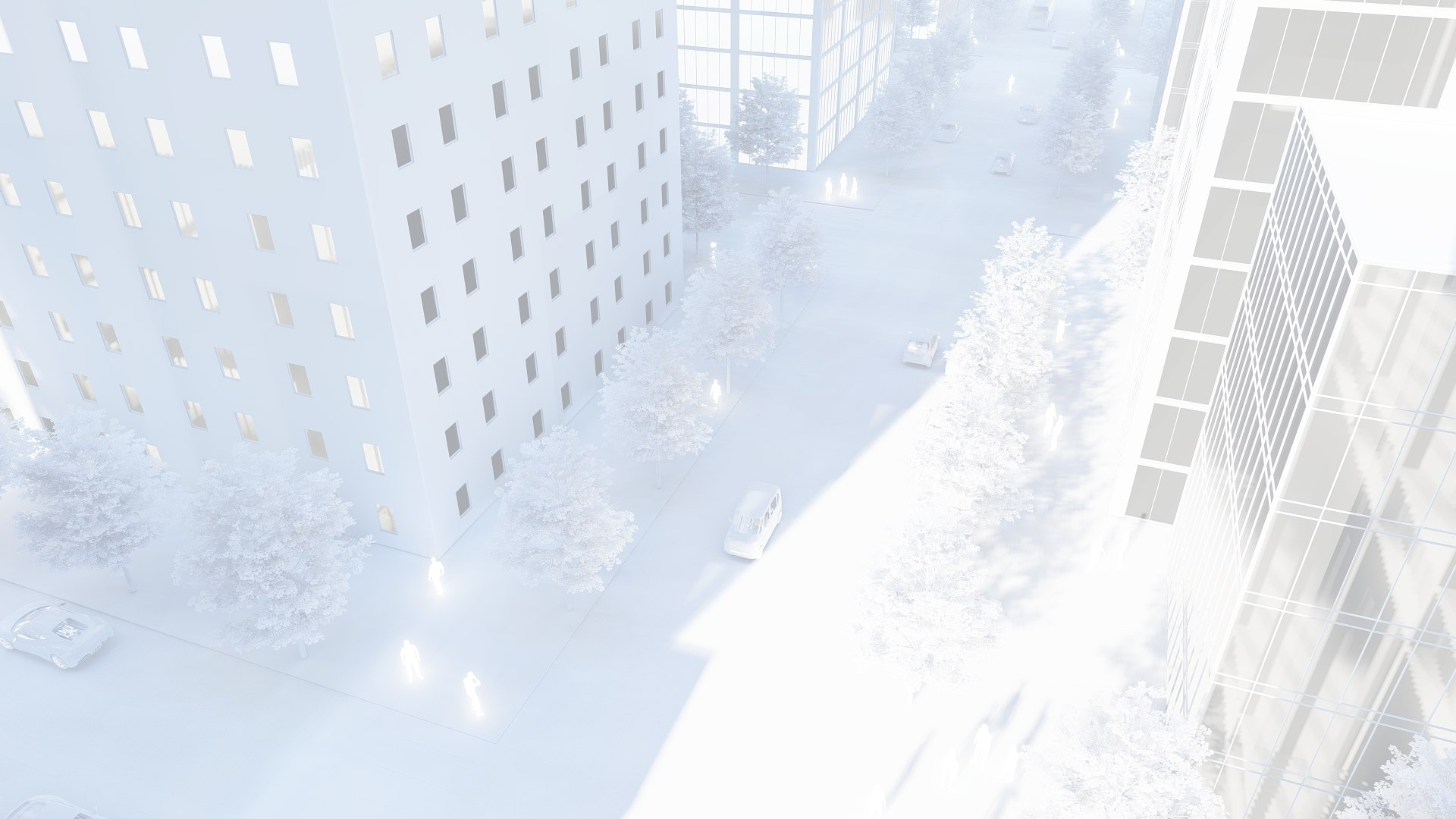 Simple Building City 3D Model - TurboSquid 1849981