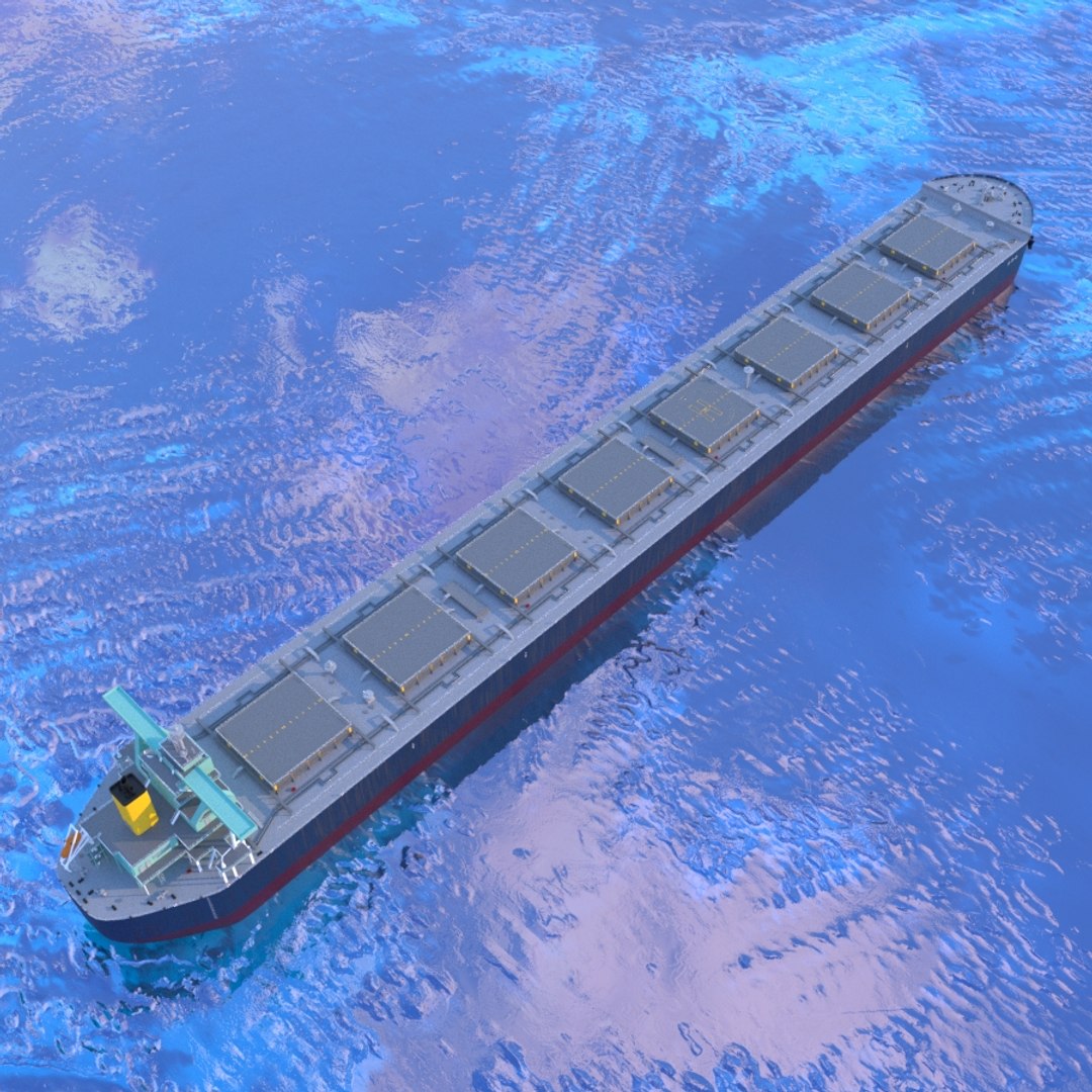 3D Model Ship Bulk Carrier - TurboSquid 1612129