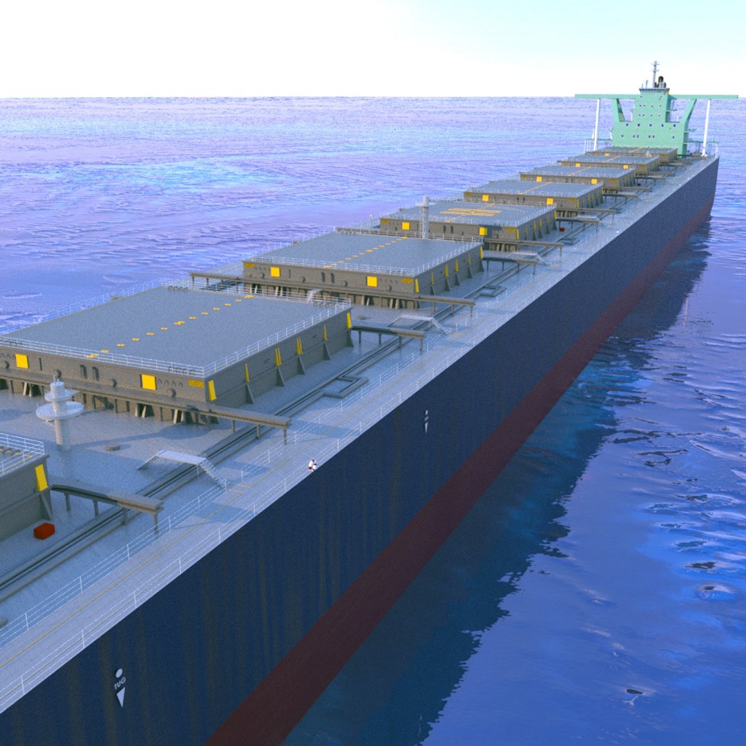 3D Model Ship Bulk Carrier - TurboSquid 1612129