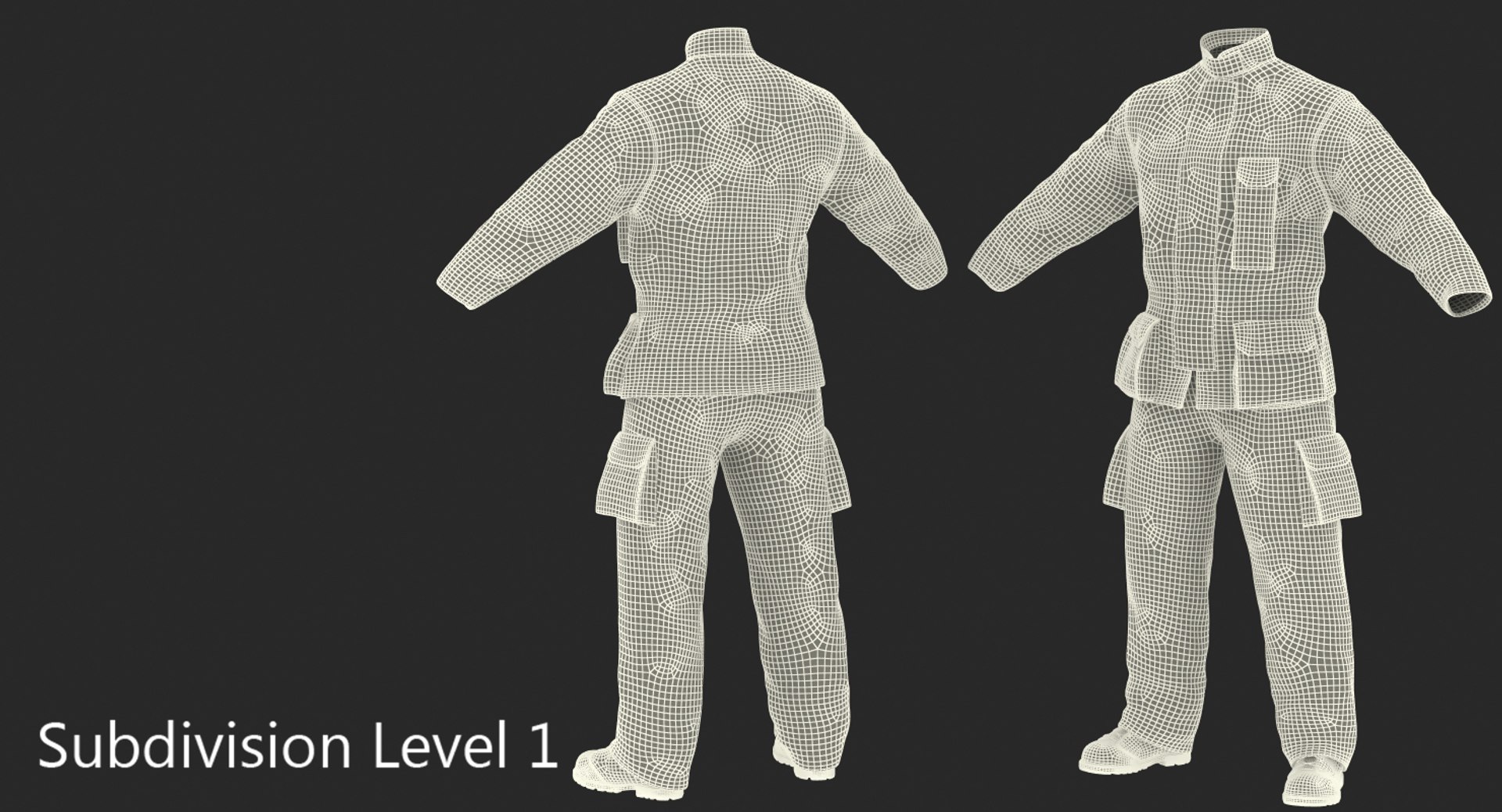 Firefighter Uniform 2 3D Model - TurboSquid 1154637