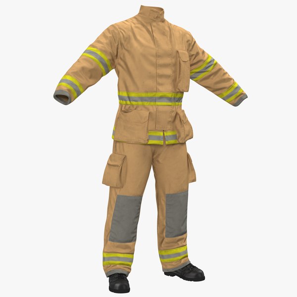 modèle 3D de Firefighter Uniform 2 Modèle 3D - TurboSquid 1154637
