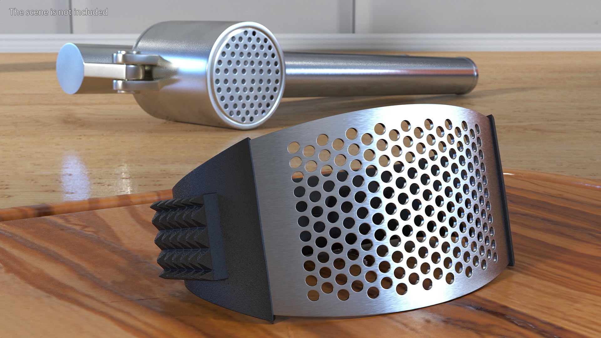 3D Arc Garlic Press with Meat Hammer - TurboSquid 2114642