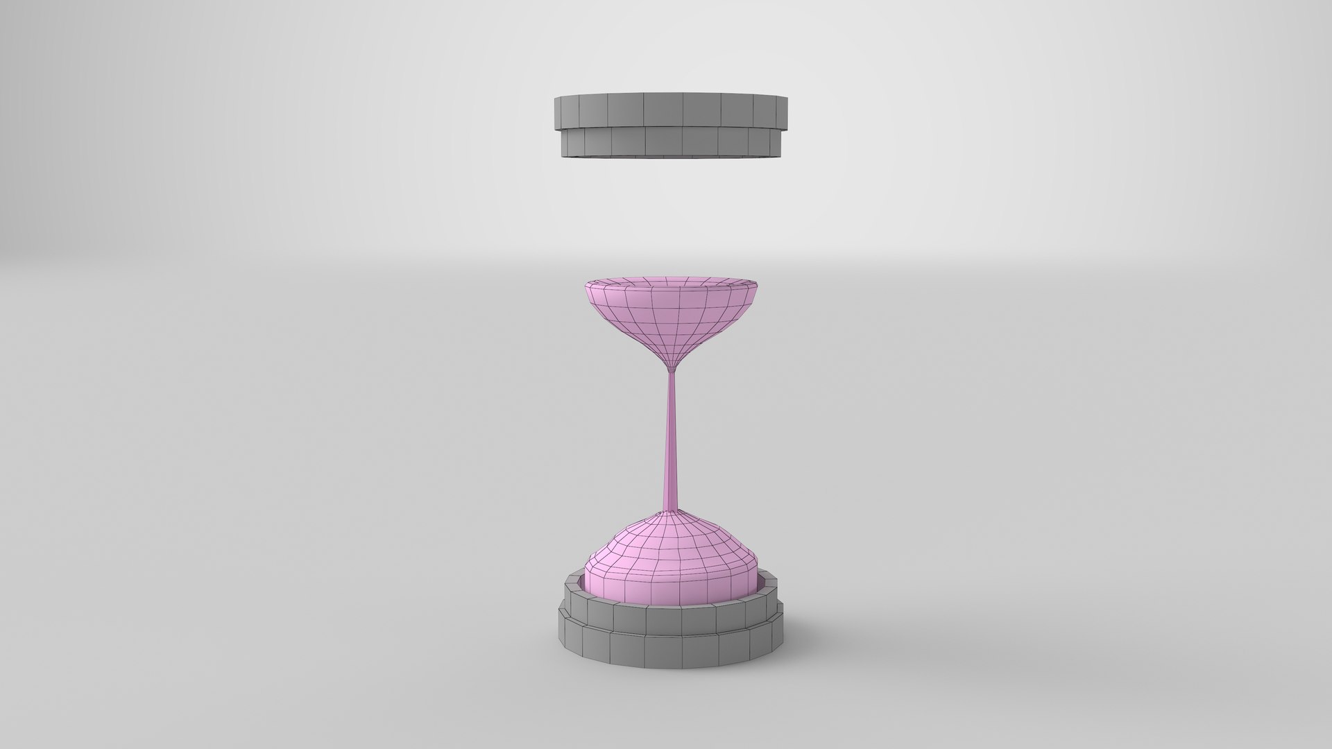 3D Hourglass Glass - TurboSquid 1451311