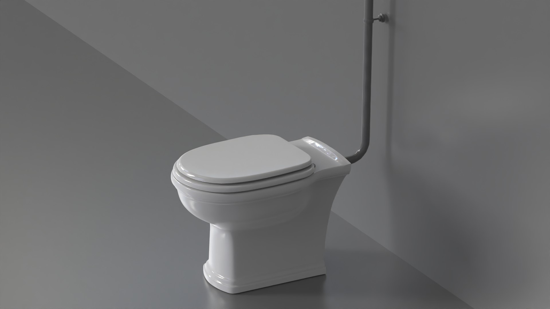 WC23 Toilet 3D Model - TurboSquid 2170620