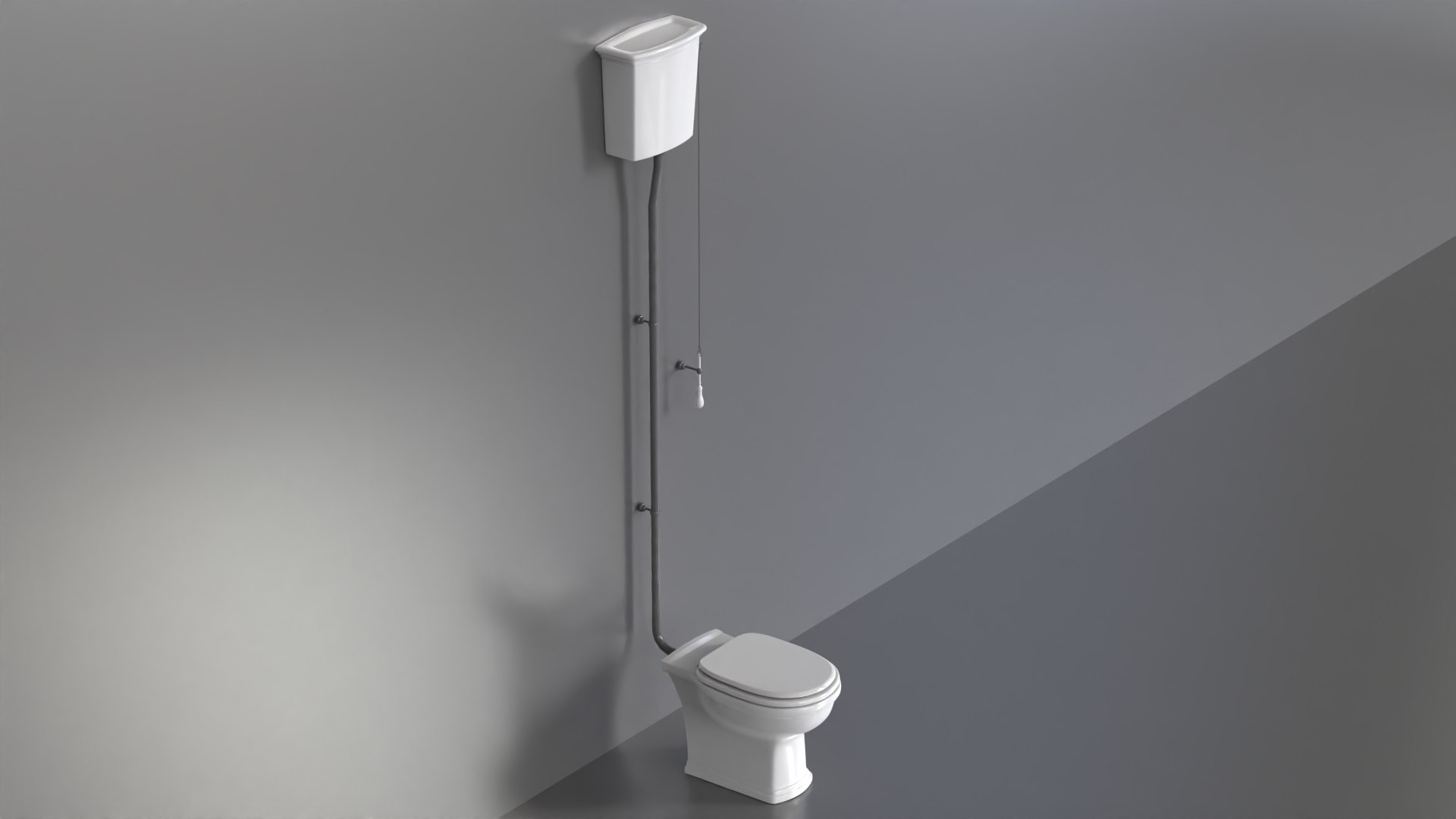 WC23 Toilet 3D Model - TurboSquid 2170620