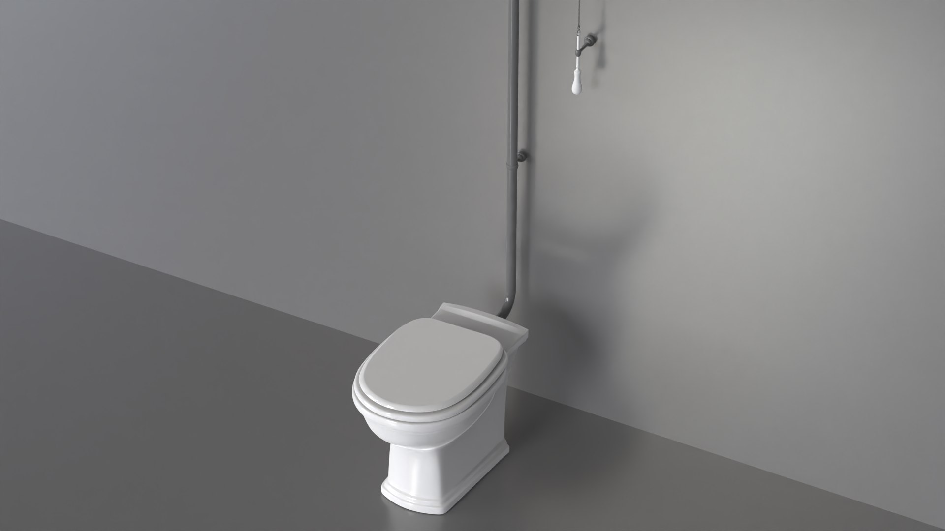 WC23 Toilet 3D Model - TurboSquid 2170620