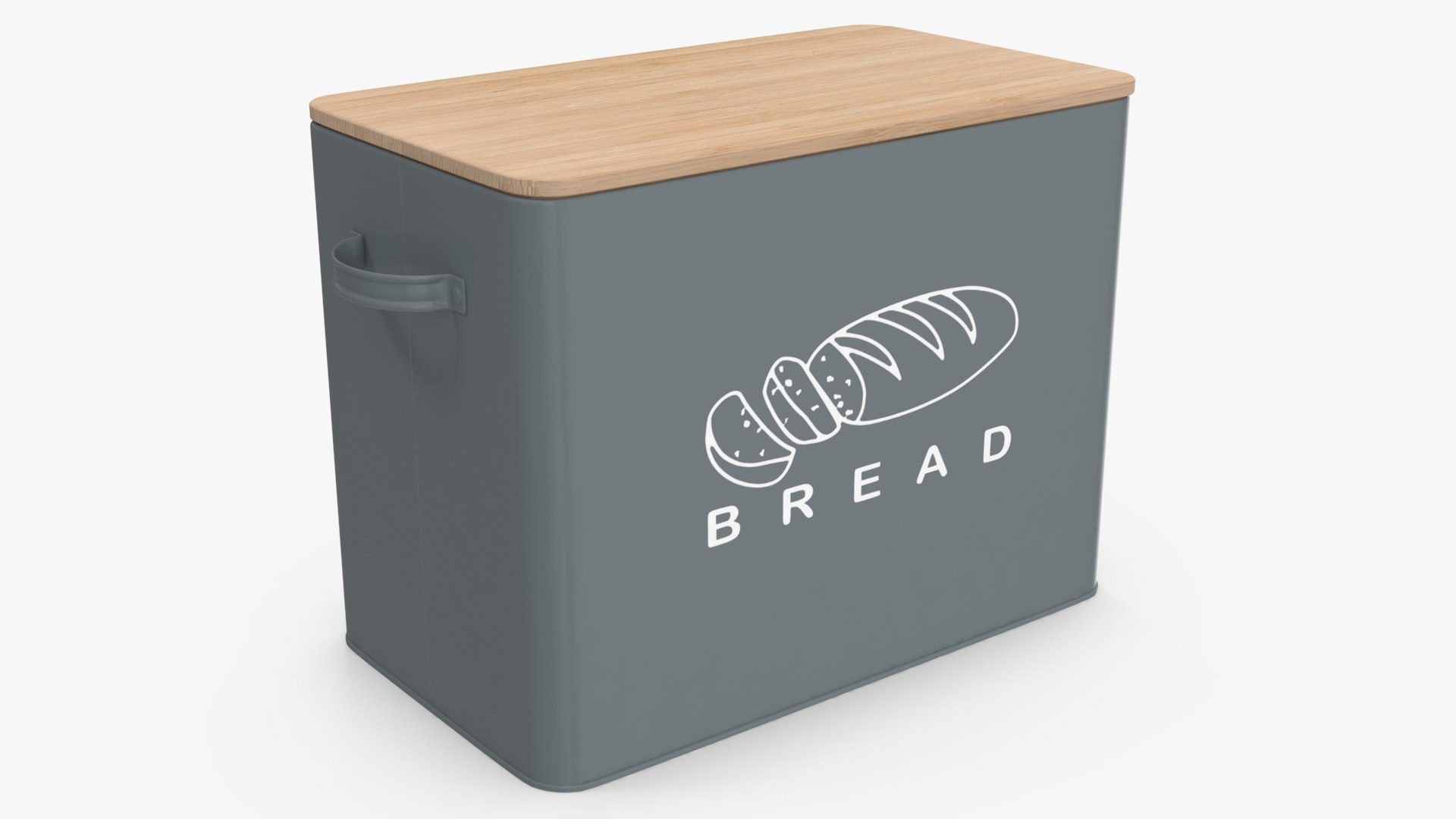 Bread Box And Bread Collection 3D Model - TurboSquid 2416588