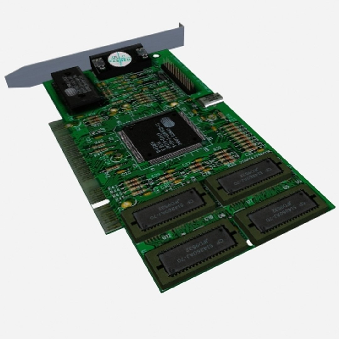 Obj Computer Parts Polys Memory