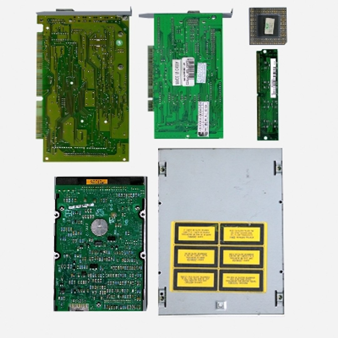 Obj Computer Parts Polys Memory