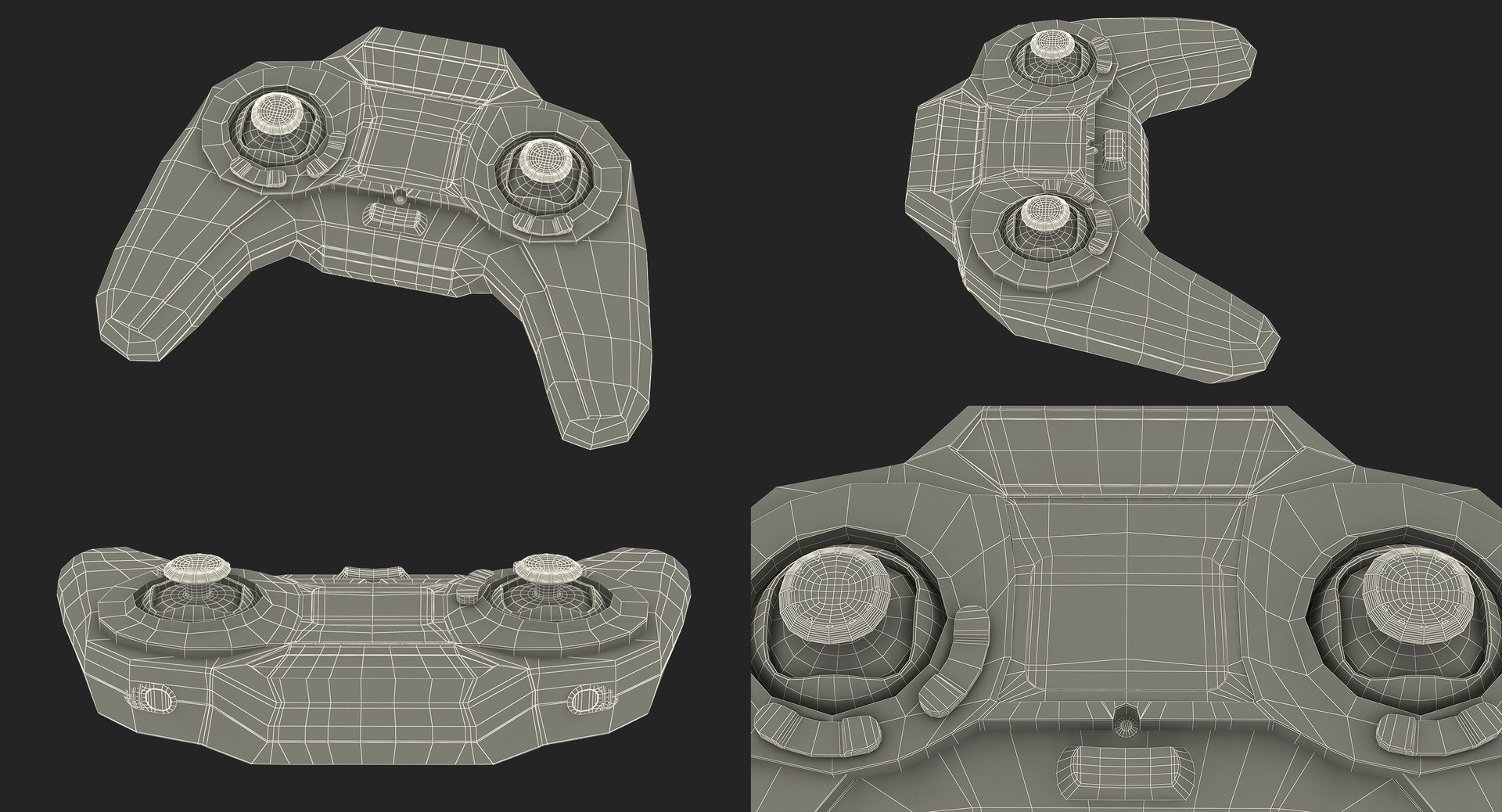 Remote Controller Quad Rotor 3D Model - TurboSquid 1196722