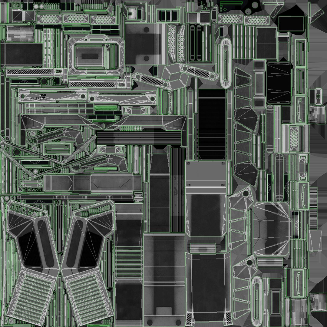 Sci Fi Terminal V1 3D Model - TurboSquid 1981254