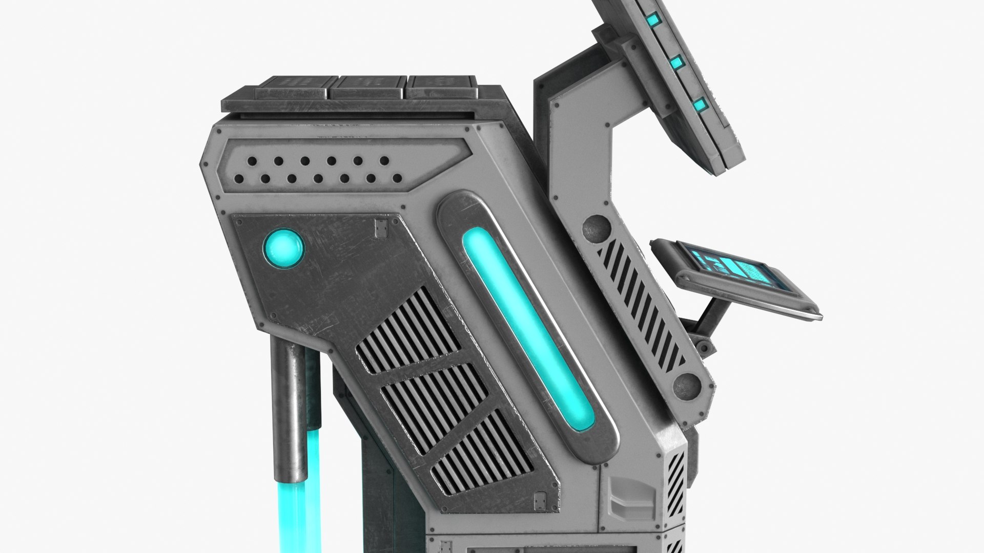 Sci Fi Terminal V1 3D Model - TurboSquid 1981254