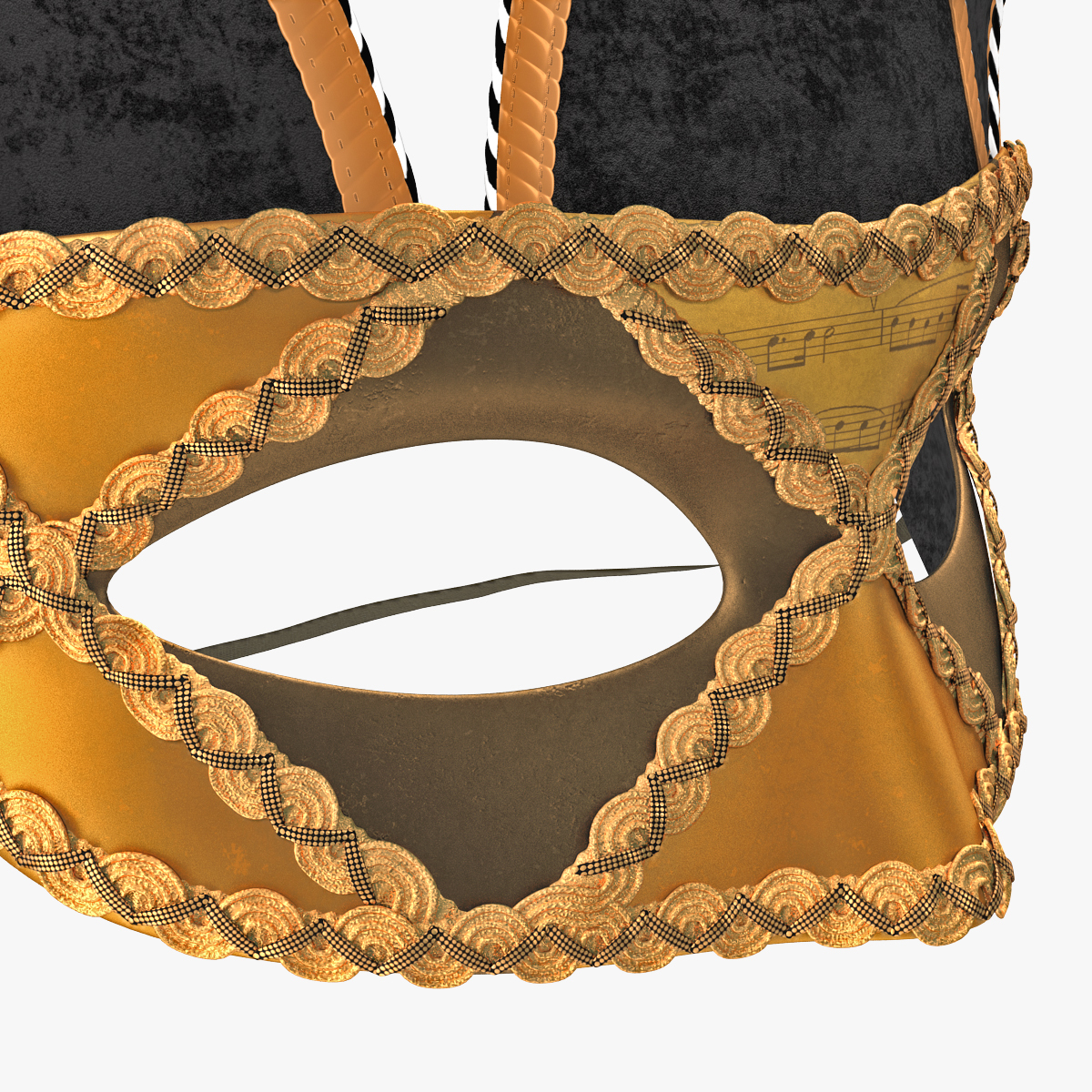 3d model joker masquerade mask