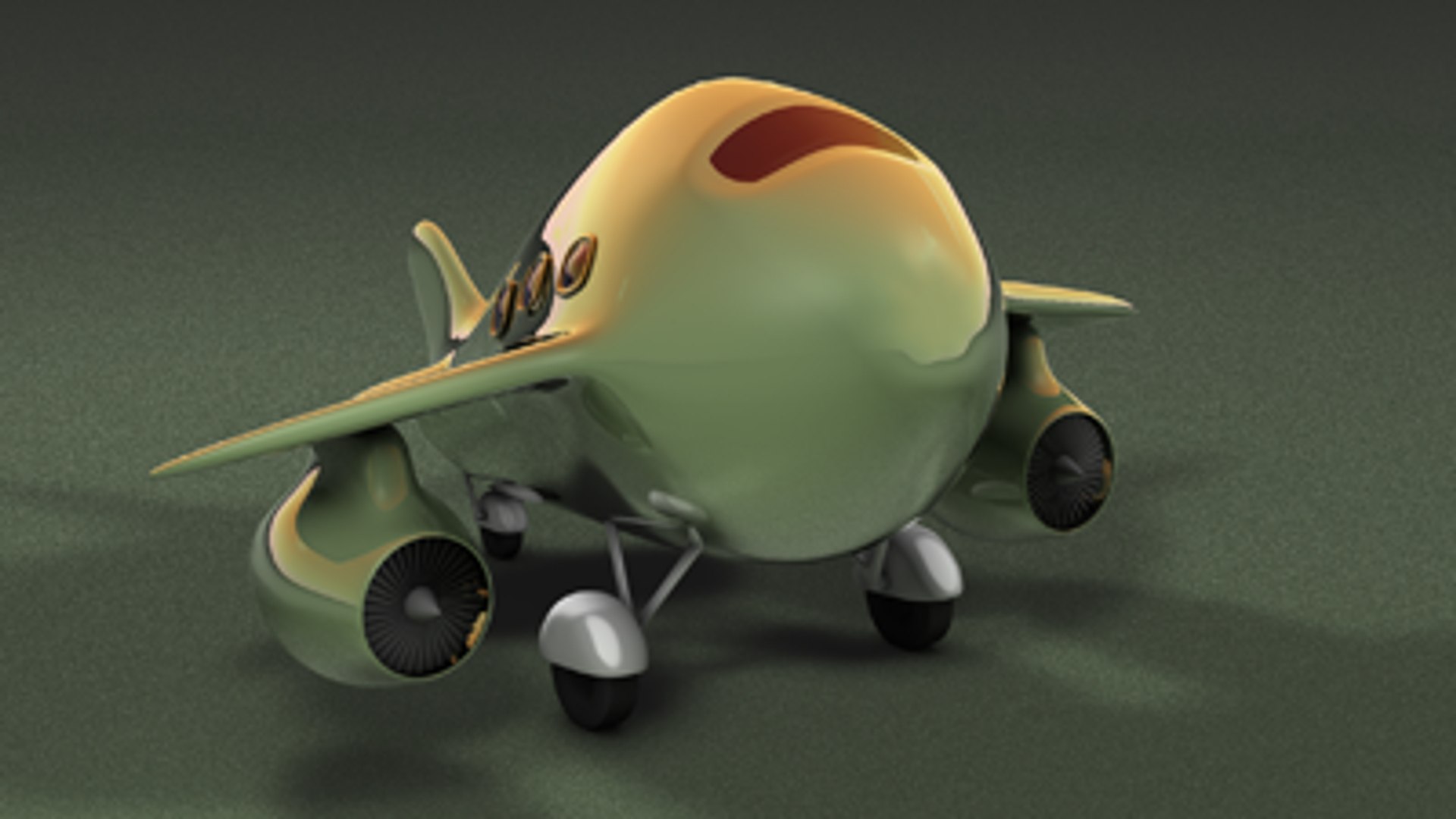 Cinema4d Aeroplane
