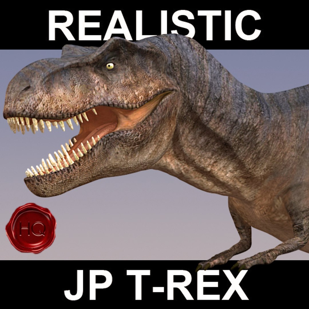 3d Model Of Jurassic Park Multi Dino