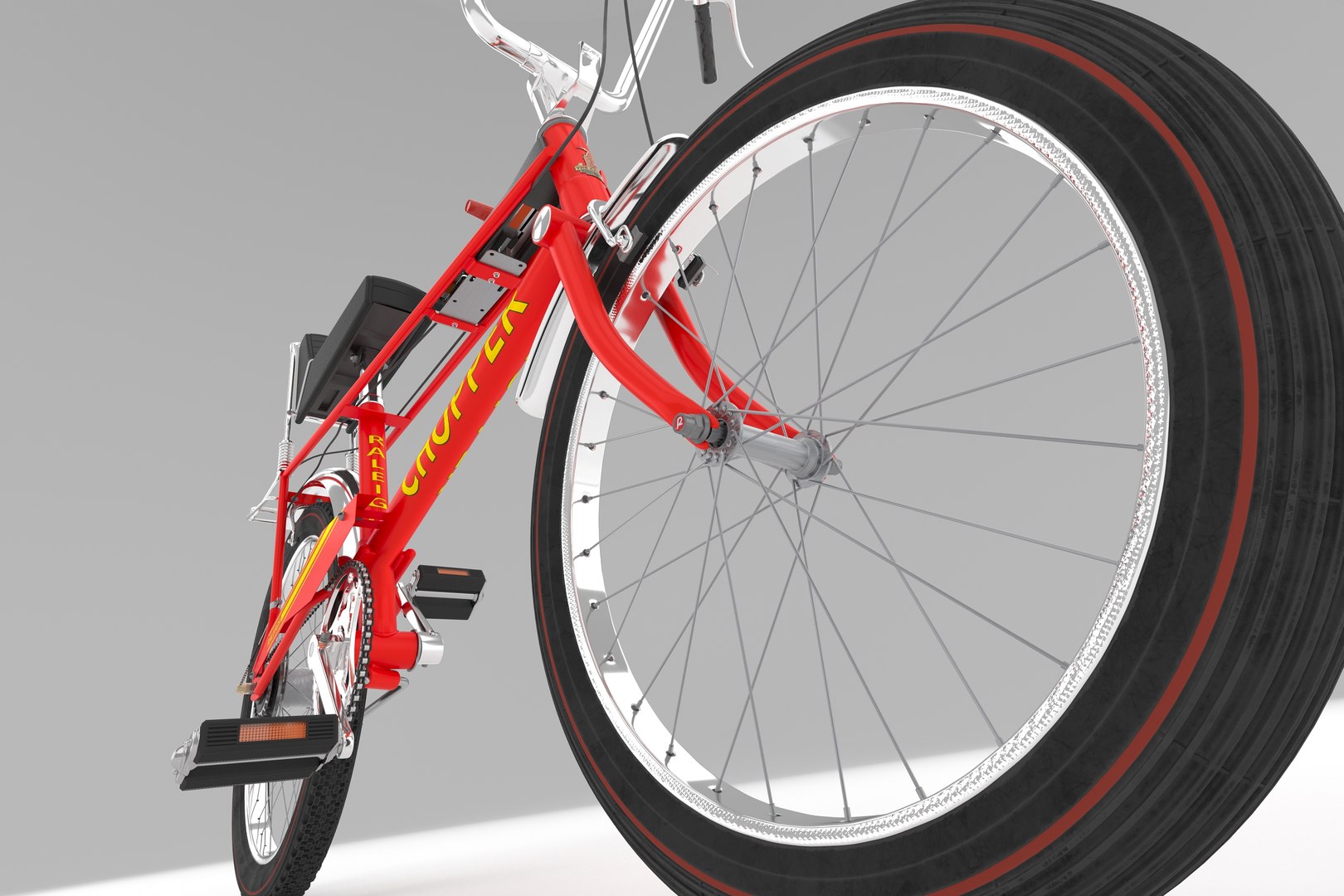 3D Raleigh Chopper Mark 2 - TurboSquid 2196094