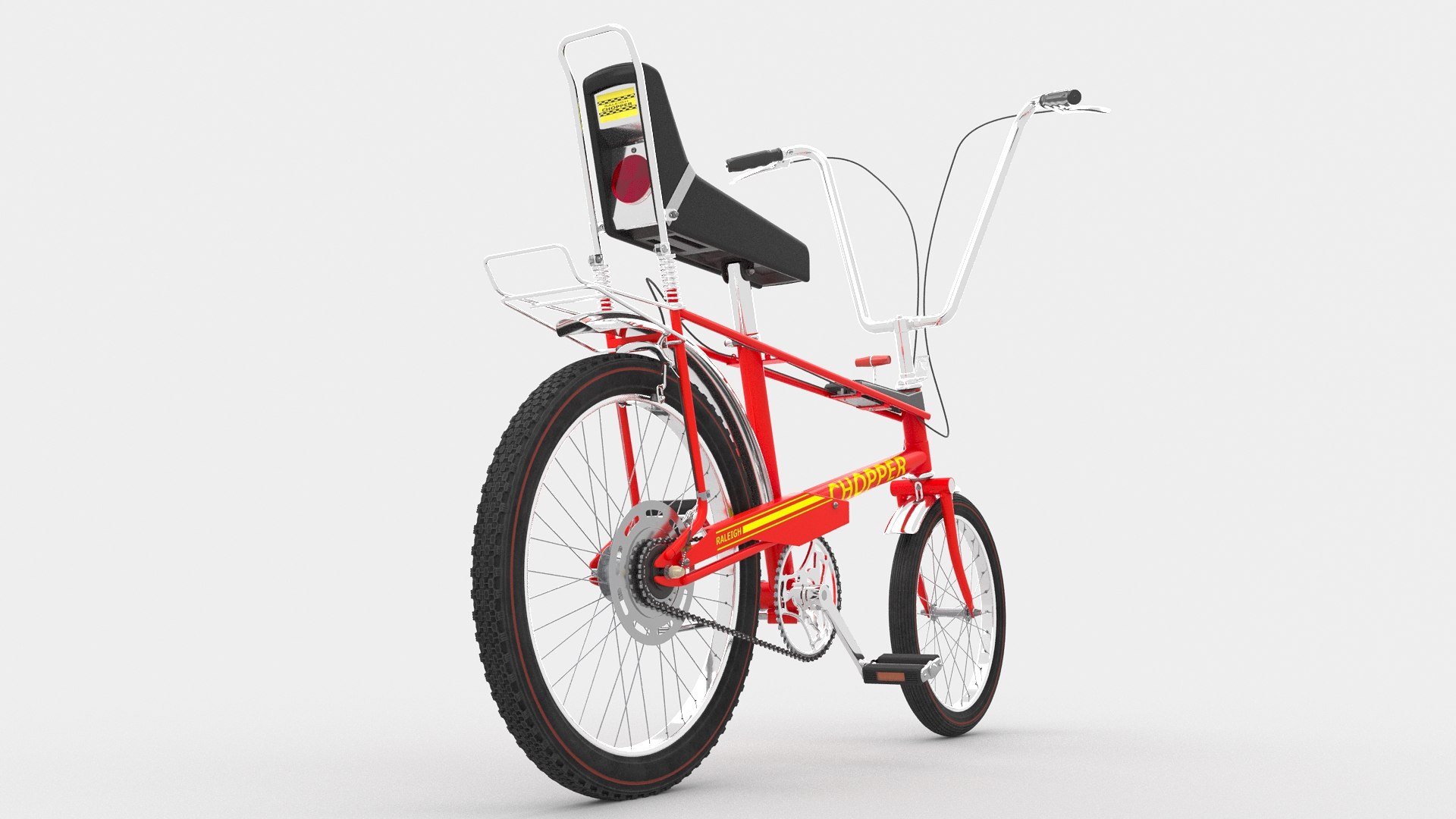 3D Raleigh Chopper Mark 2 - TurboSquid 2196094