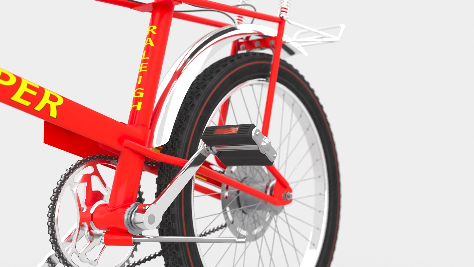 3D Raleigh Chopper Mark 2 - TurboSquid 2196094