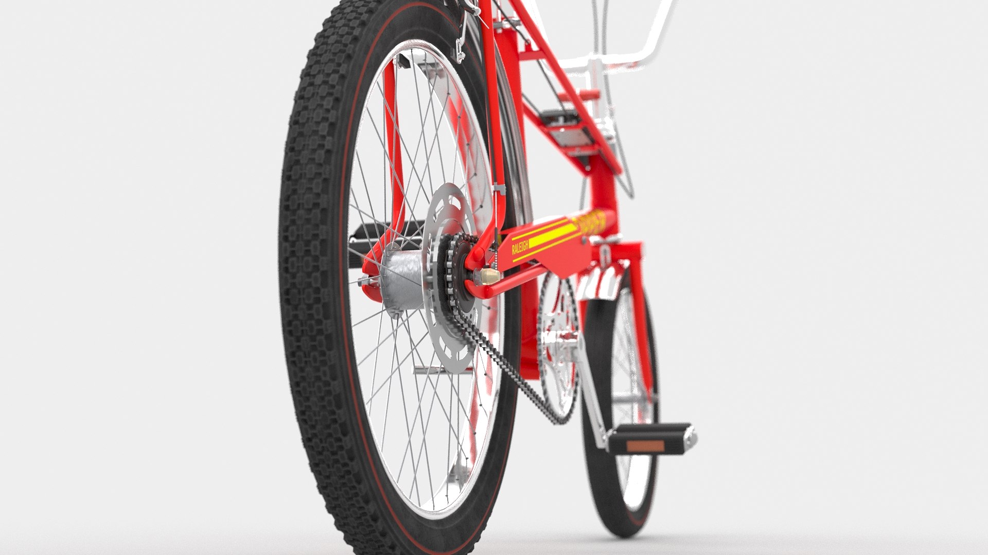 3D Raleigh Chopper Mark 2 - TurboSquid 2196094