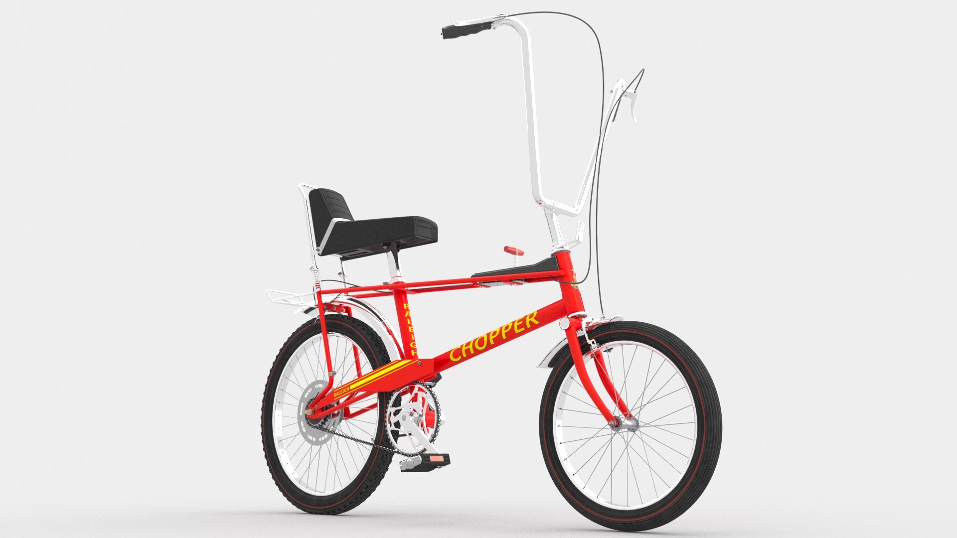 3D Raleigh Chopper Mark 2 - TurboSquid 2196094
