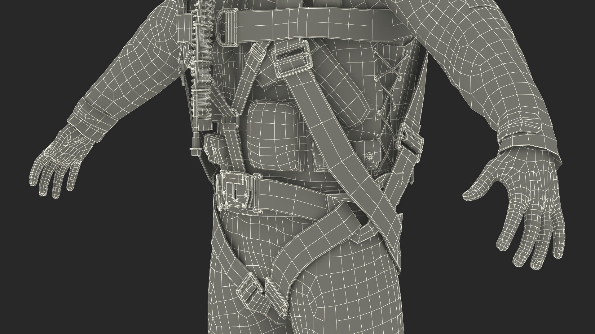 3D Russian Fighter Jet Pilot Uniform Model - TurboSquid 2388757