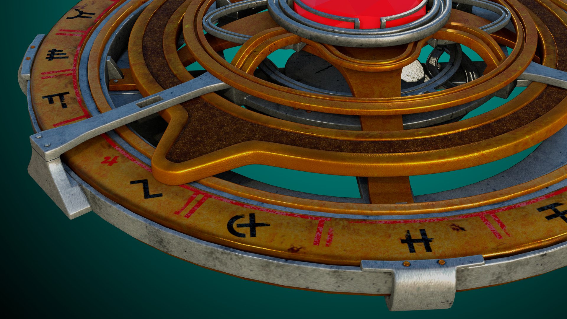Fantasy Compass 3D Model - TurboSquid 1781310