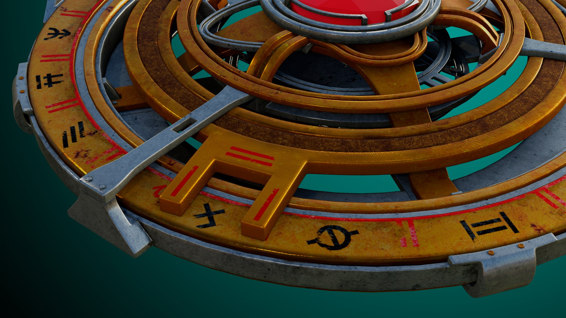 Fantasy Compass 3D Model - TurboSquid 1781310