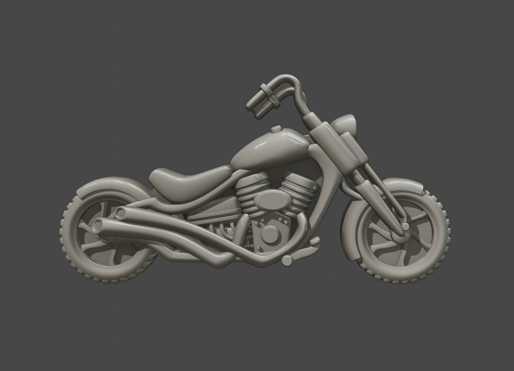 Print ready motorcycle motorbike 3D model - TurboSquid 1331744
