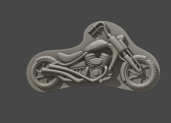 Print ready motorcycle motorbike 3D model - TurboSquid 1331744