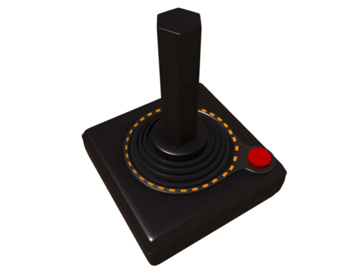 Atari Controller 3d Model