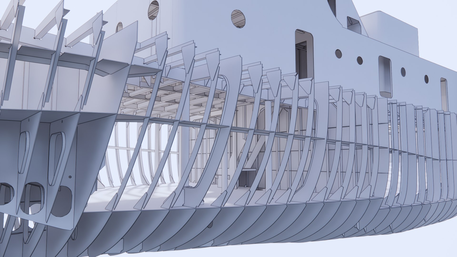 Tug Boat 50 Tons Structure 3D Model - TurboSquid 1798622