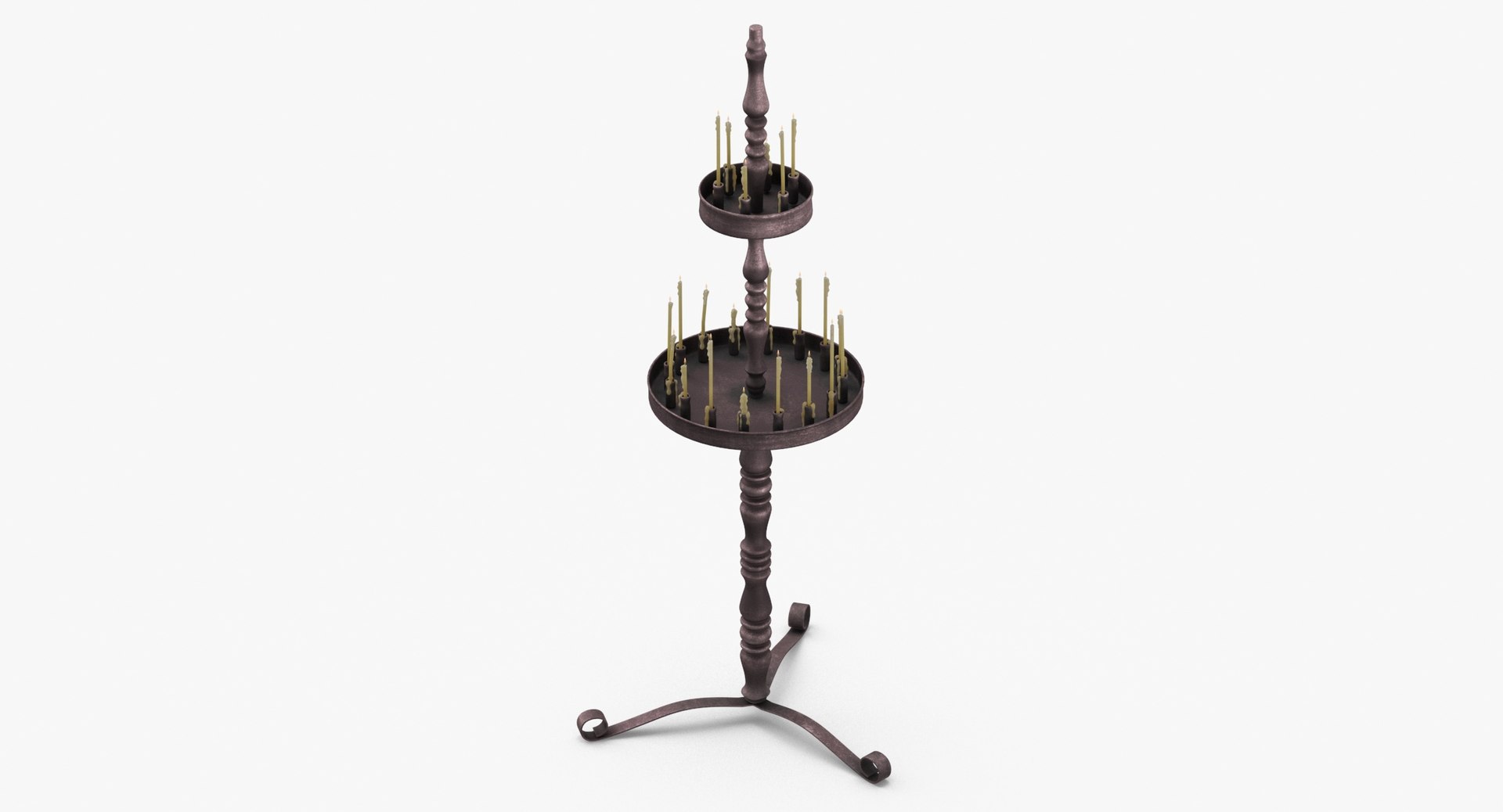 3D Candlestick 01(1) - TurboSquid 1828916