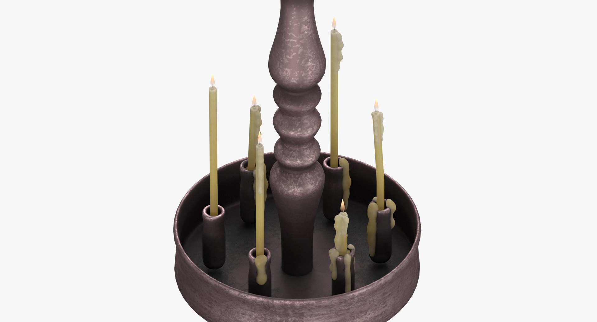 3D Candlestick 01(1) - TurboSquid 1828916