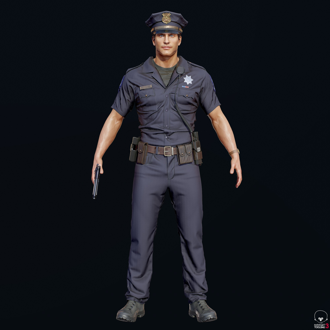 Police Officers Male Models