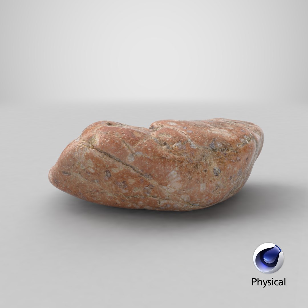 3D pebble 02 - TurboSquid 1463389