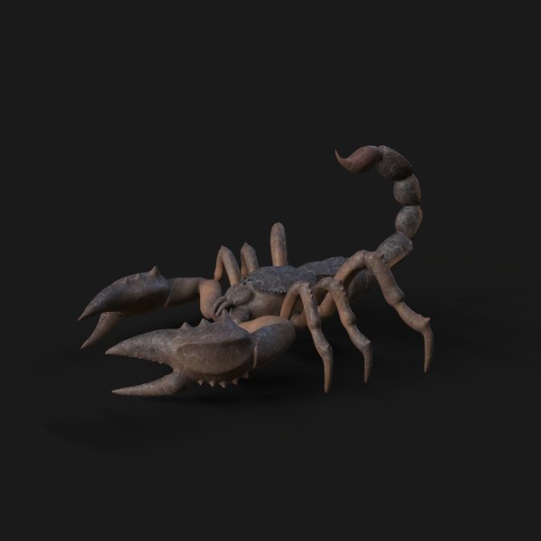 modelo 3d Modelo 3D de Scorpion Animation and Texture Pack - TurboSquid ...